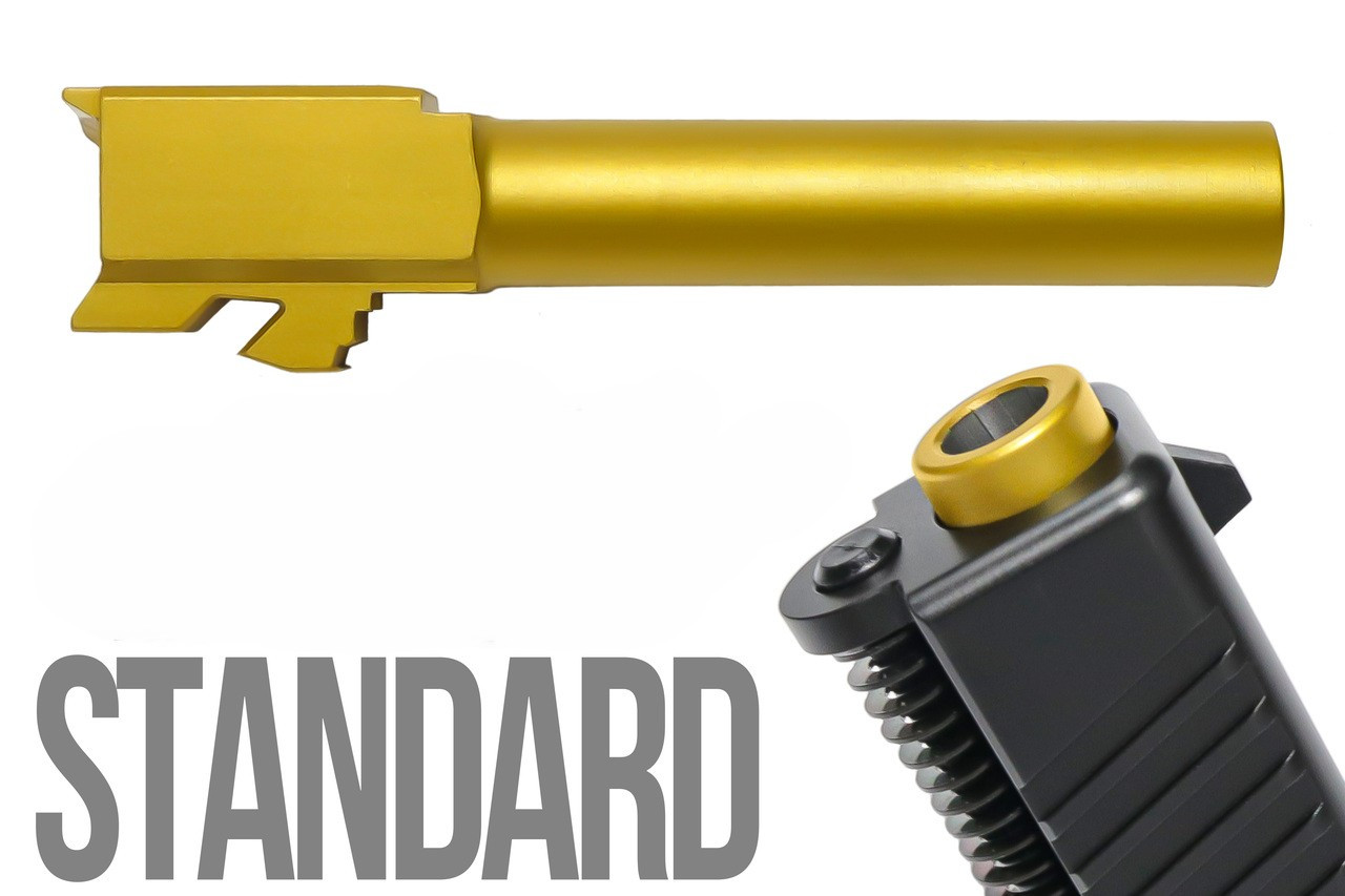 Combat Armory Barrel Fits Ruger RXM 9mm Match Grade Barrel in Gold ...