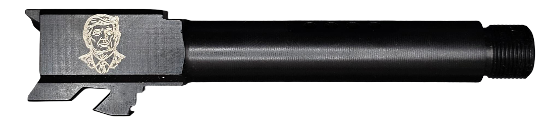 Donald Trump Logo Combat Armory barrel Fits Glock 19 New 9mm Match ...