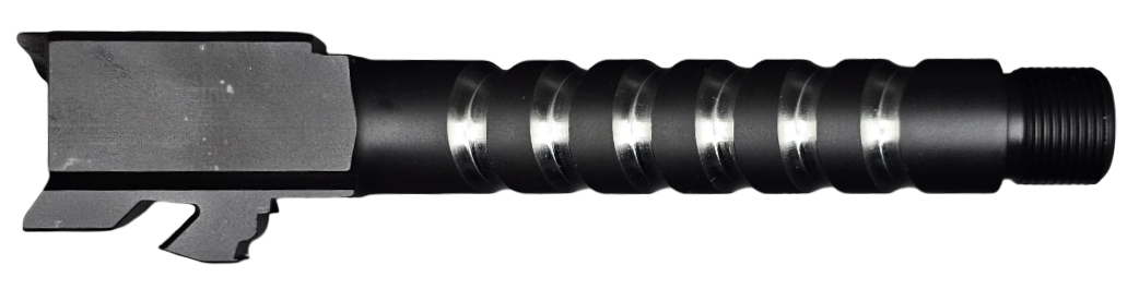Combat Armory Barrel Fits Glock 19 9mm Match Coil Barrel Threaded 2 ...