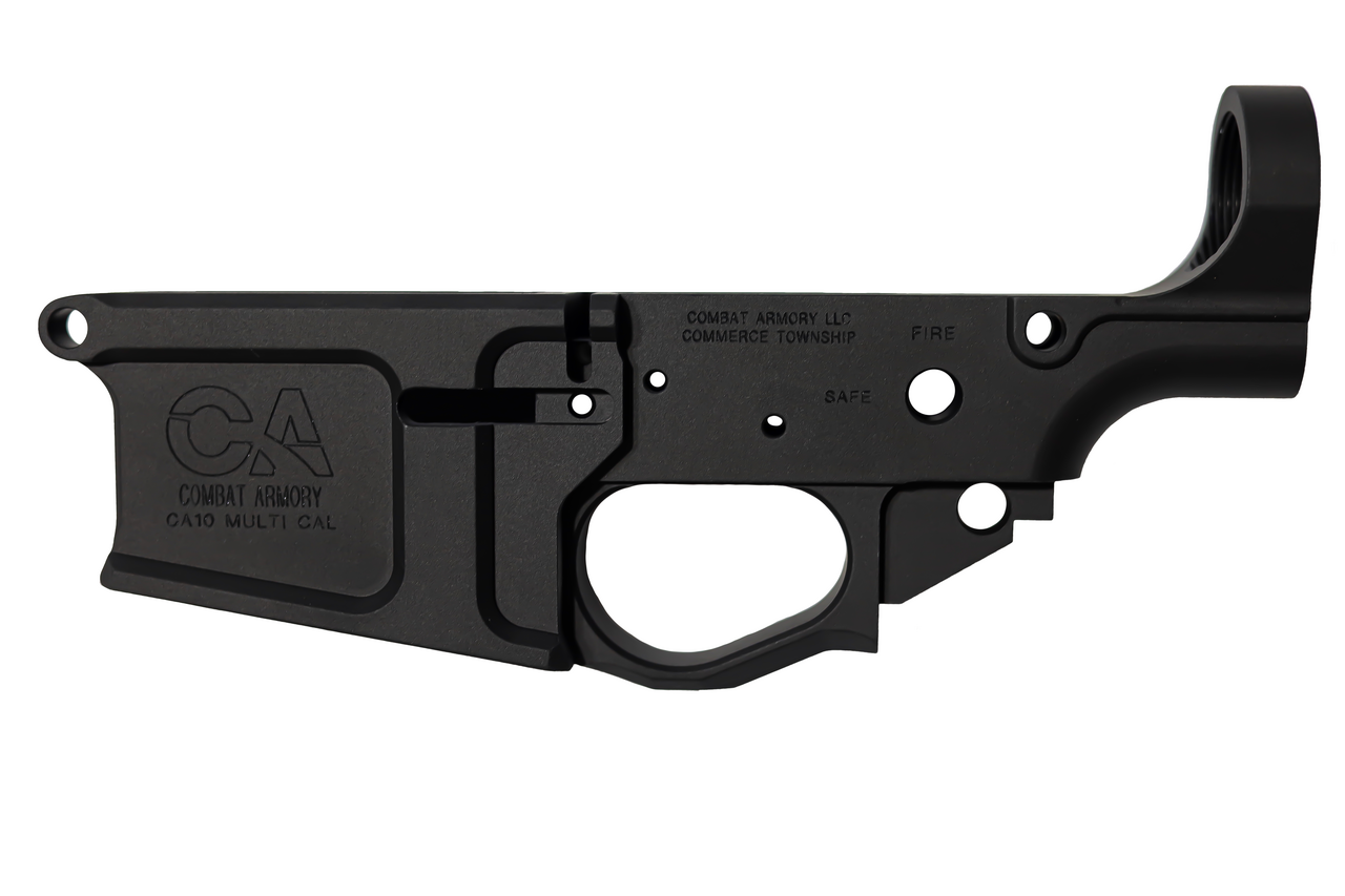 Combat Armory Billet AR10 Lower Receiver - COMBAT ARMORY