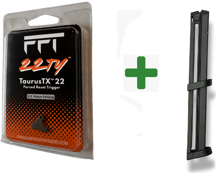 Freedom Finger Triggers 22TY - TaurusTX™ 22 TX22 Forced Reset Trigger ...