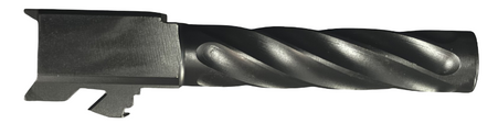 Combat Armory Barrel Fits Glock 19 9mm Match Chunky Spiral Fluted ...