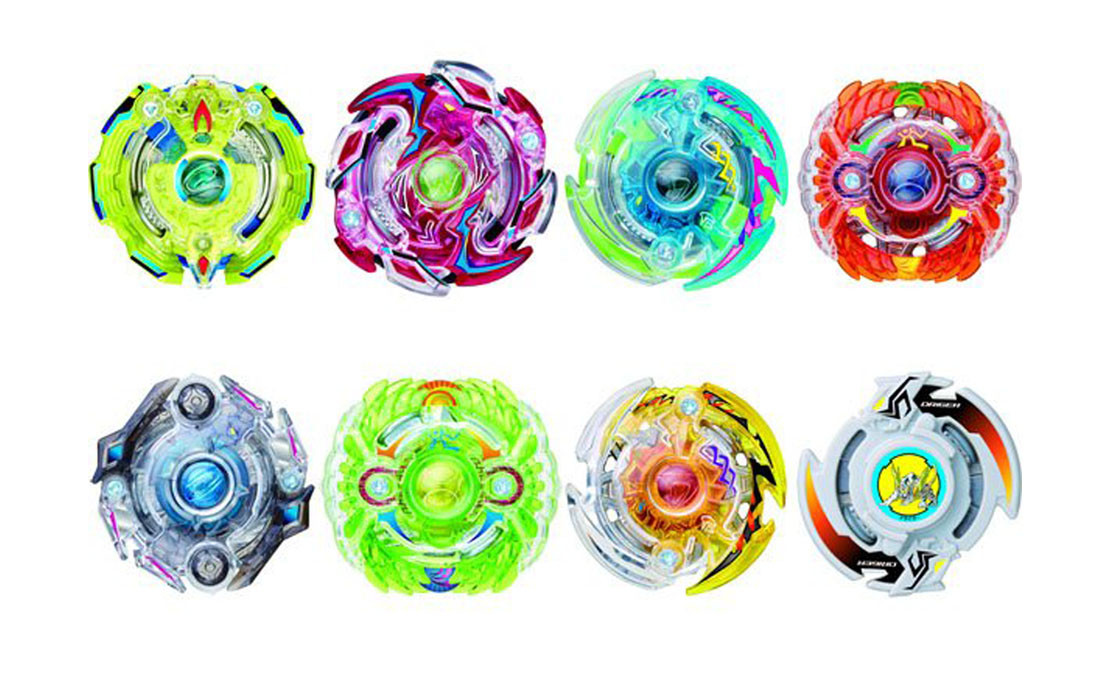 Takara Tomy Beyblade BURST B-61 Random Booster Vol. 4 Full Set (Set of ...