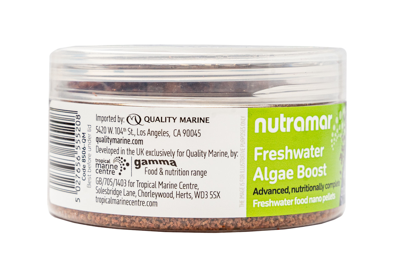 Nutramar Freshwater Algae & Color Boost Nano Pellets 0.8mm 40g ...
