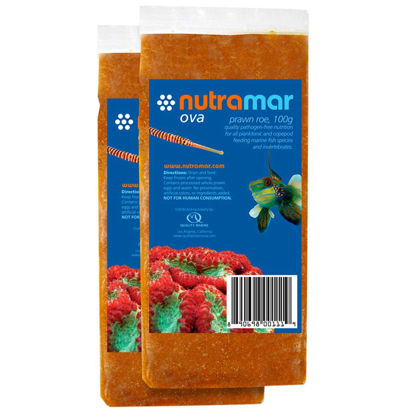 Nutramar Ova: Frozen Prawn Eggs - Quality Marine
