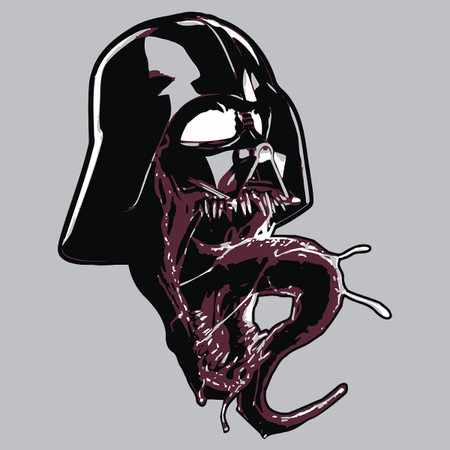 Darth Venom Grey - Whatever Threads