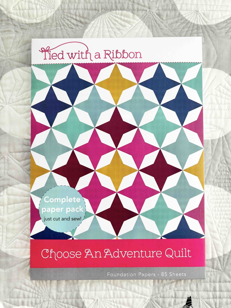 Choose An Adventure Paper Booklet Pattern - Tied with A Ribbon