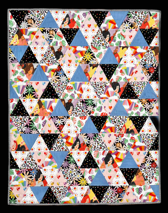 Easy Triangle Quilt