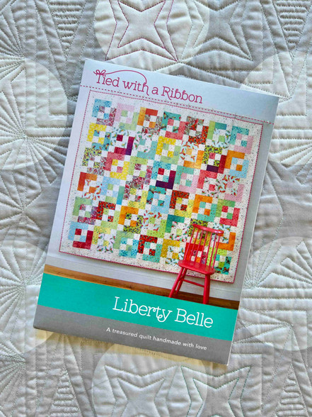Liberty Belle Quilt Paper Pattern - Tied with A Ribbon