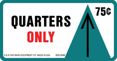 DECAL - $0.75 PRICE, QTRS ONLY, VACUUM METER (NOT FULL FACE)