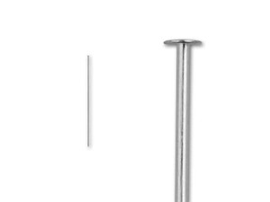 1-inch Eye Pin, 20 Gauge (Sterling Silver)