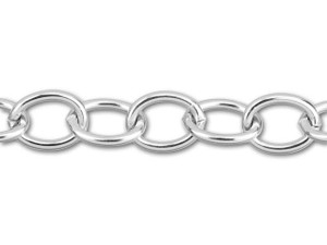 Sleek Stainless Steel Chain