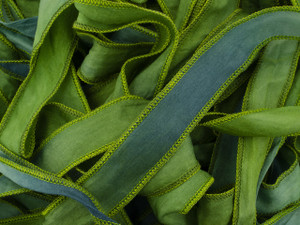 Hand-Dyed Silk Ribbons