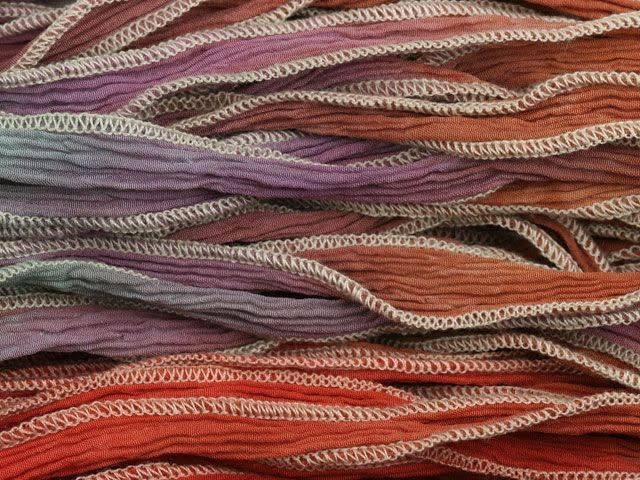 Hand-Dyed Silk Tropical Mix