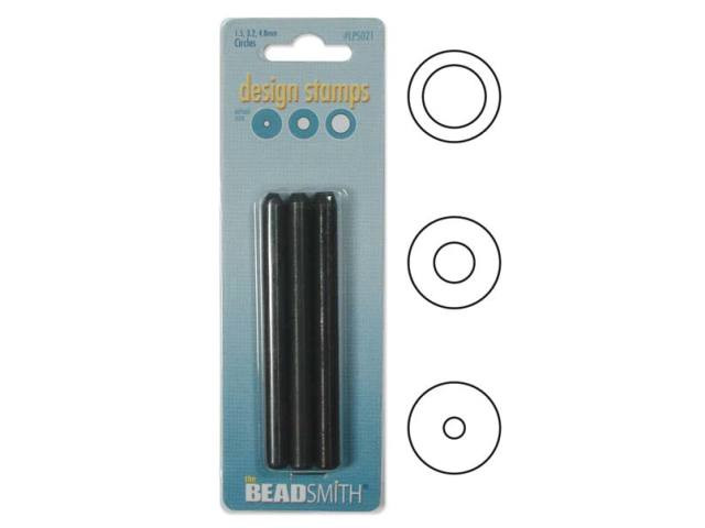 The Beadsmith 3 Piece Various Size 'Circle' Punch Set For Stamping ...