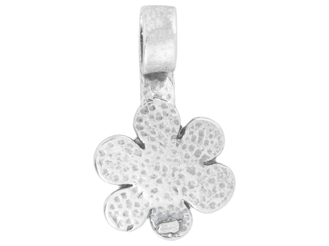 Sterling Silver Double Flower Bail