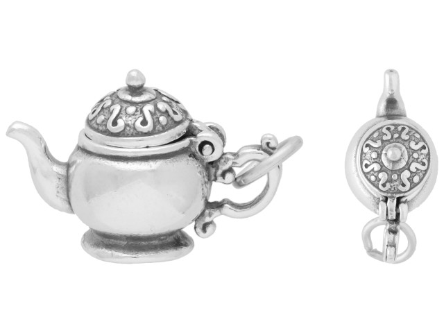 Sterling Silver Tea Pot Charm