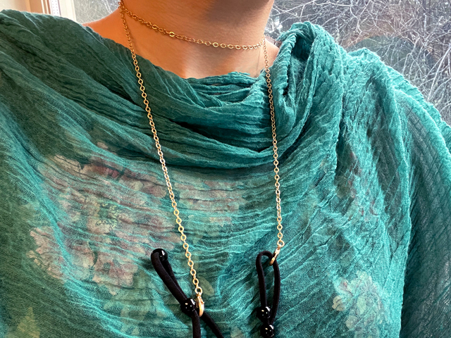 Simple Gold Mask Chain