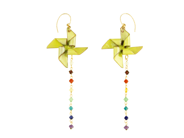Pinwheel Party Earrings