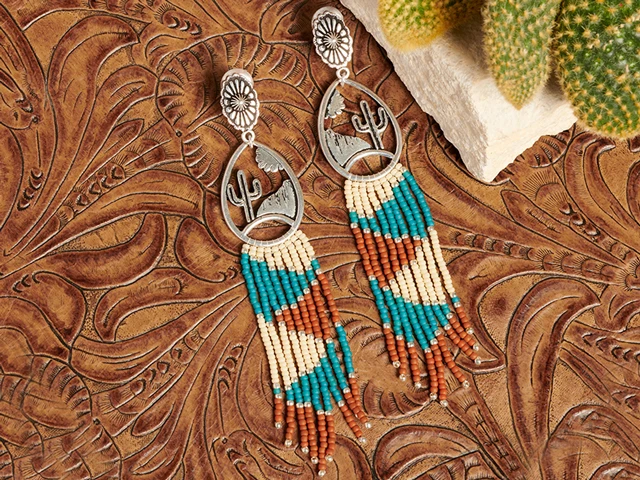Western Waterfall Earrings