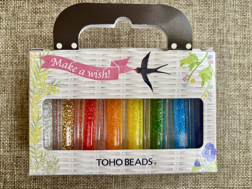 TOHO Glass Beads Make A Wish Jewelry Kit - Rainbow - Artbeads.com