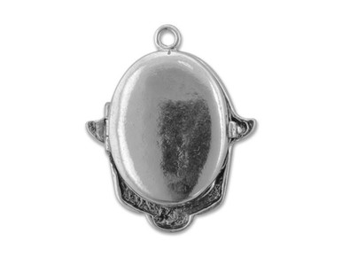 Artbeads Sterling Silver Hamsa Locket - Artbeads.com