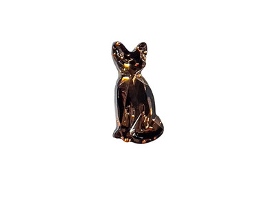 PRESTIGE 4029 Abyssinian Cat with Outline Fancy Stone 20mm Light Smoked ...