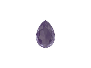 PRESTIGE 4327 30mm Fancy Pear Crystal Purple Ignite - Artbeads.com