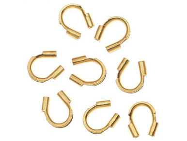 Wire & Thread Protectors, 144 Pieces, Gold Color (.019 Inch Loops ...