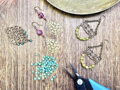 Designing with Deb: DIY Jewelry Designs with Filigree - Artbeads.com