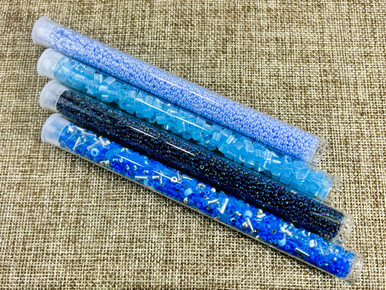 TOHO Essentials Tube Set - Celestial Blue - Artbeads.com