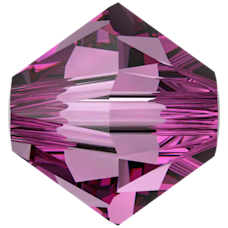 PRESTIGE 5328 Bicone Bead – Dark Rose (5mm Austrian Crystal)
