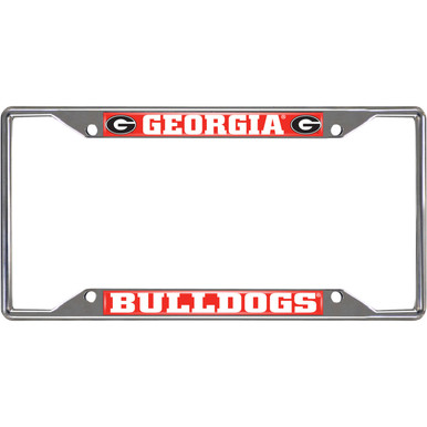 University of Georgia License Plate Frame - Dawg Fans Only