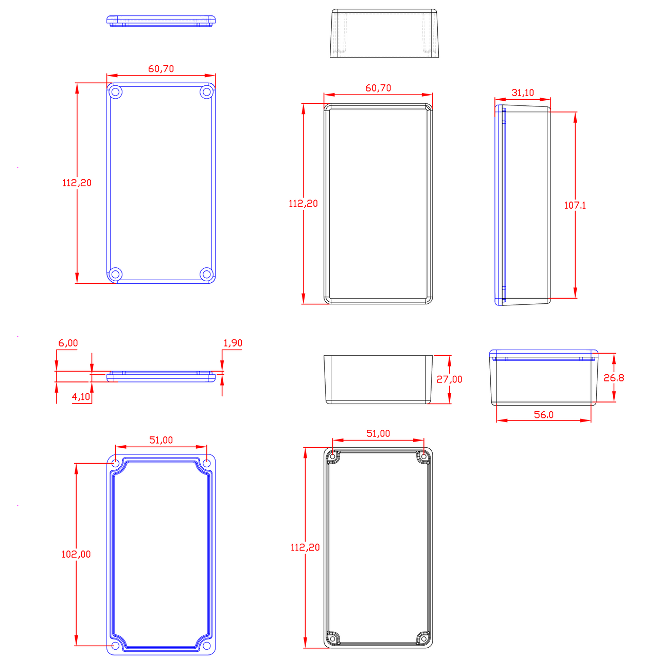 1590B Enclosure - Pro