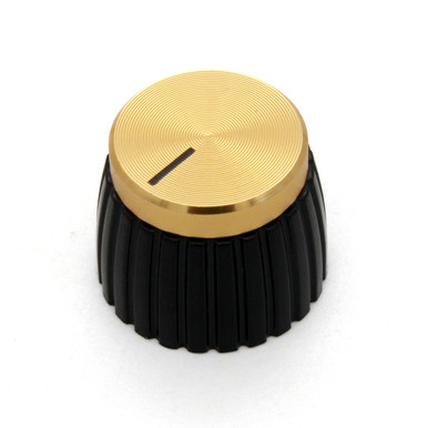 Marshall Style Knob - Knurled Shaft