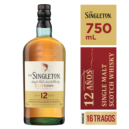 Singleton 12 Years - 750 ml - 401644BT - La Bodega de Méndez