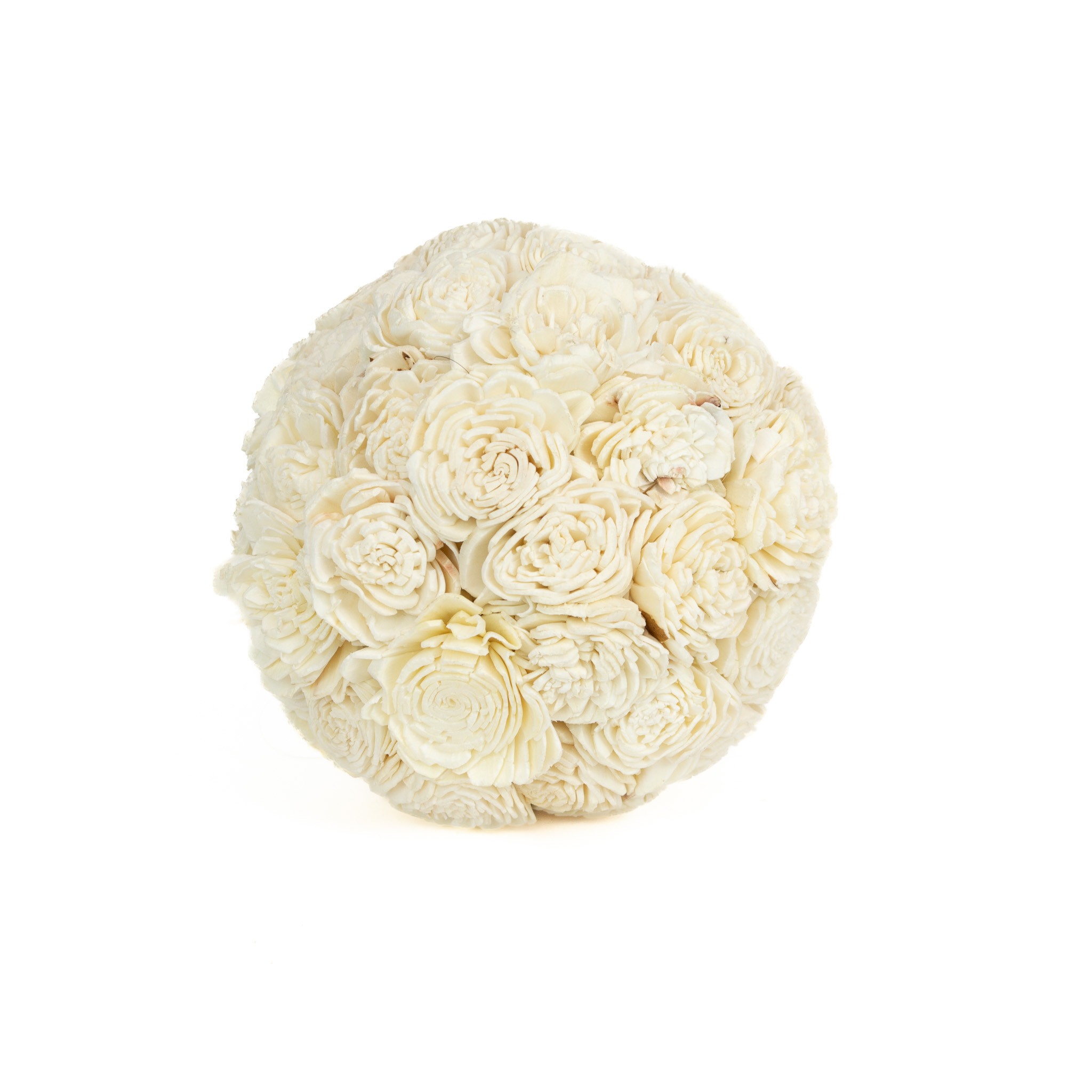 SHOLA DAHLIA 4" WHITE BALL - Mills Floral Company