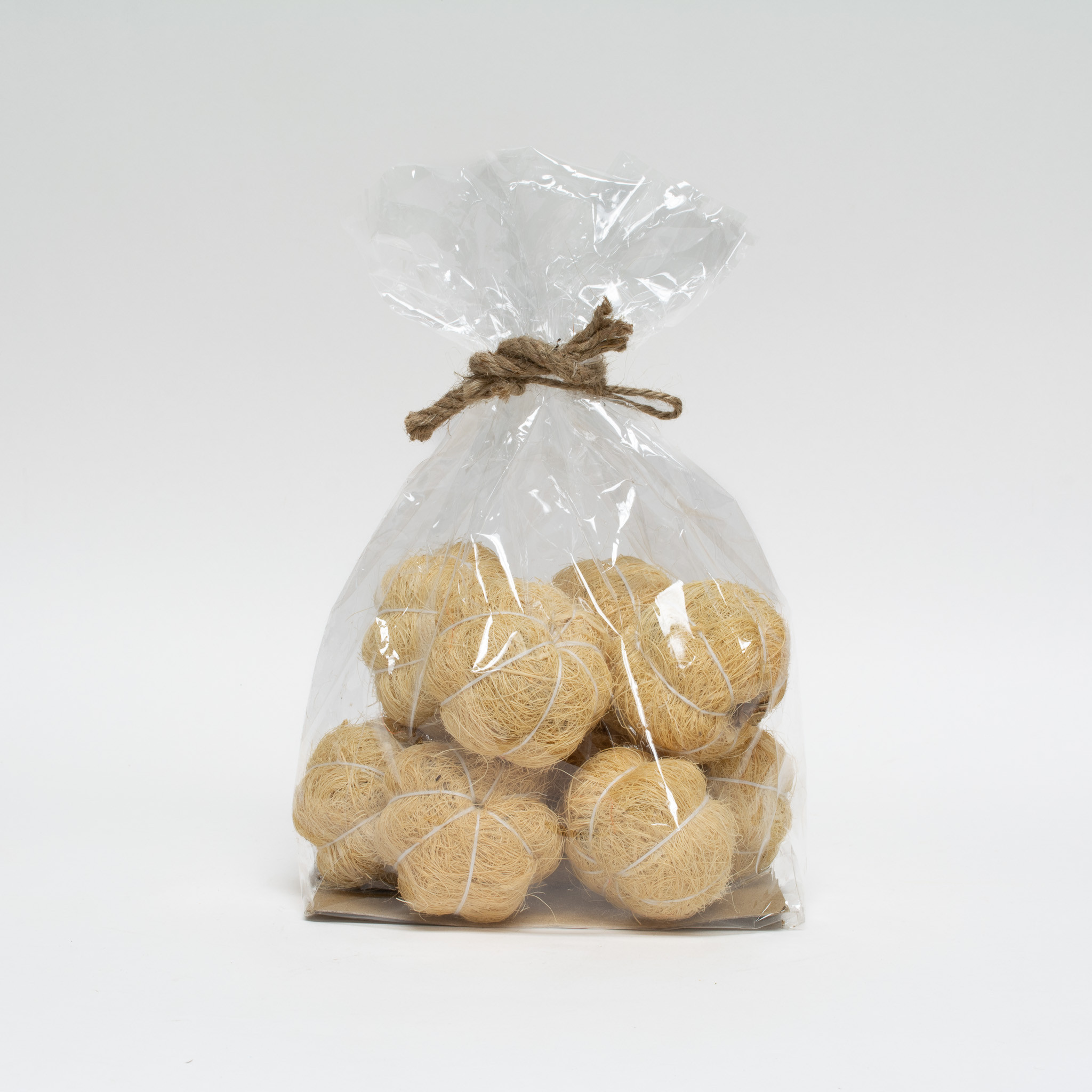 COCO FIBER PUMPKINS CREAM - 9 PIECE - Mills Floral Company