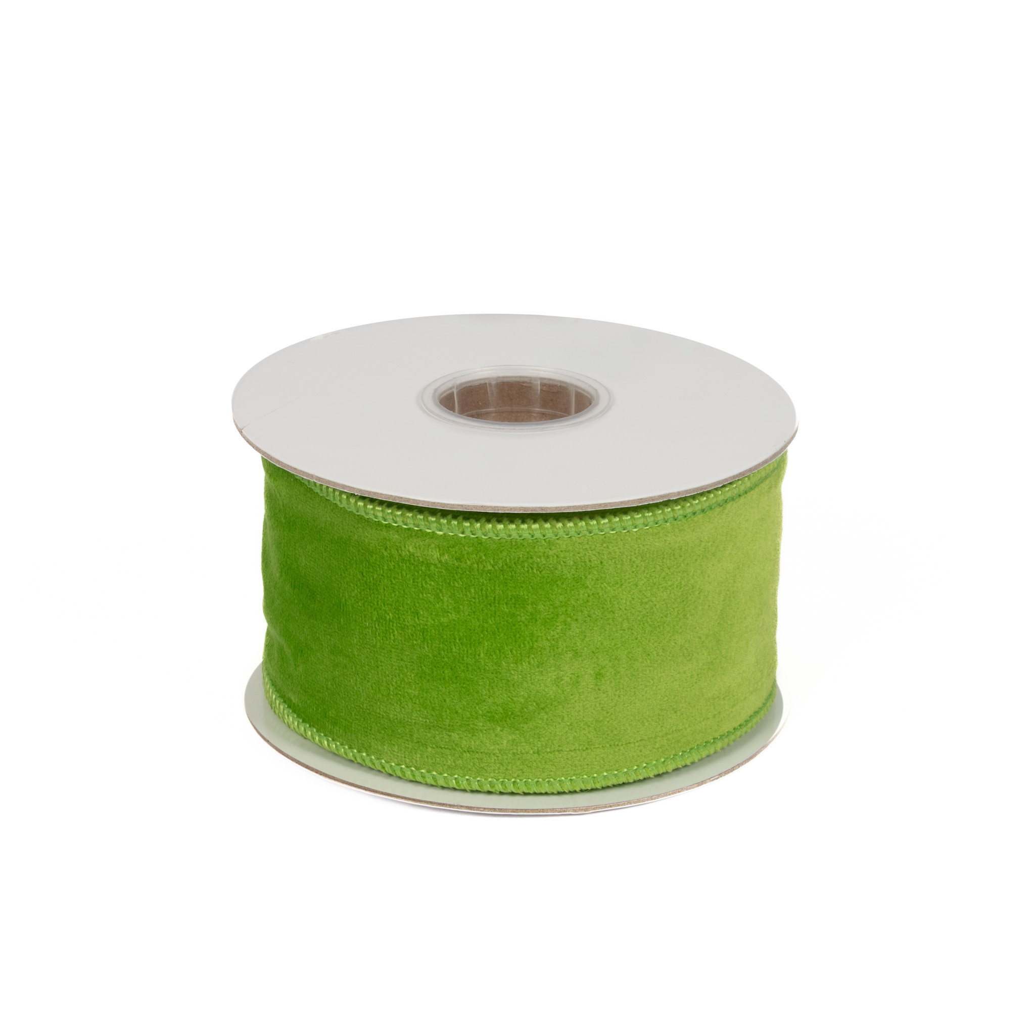 Green velvet ribbon store