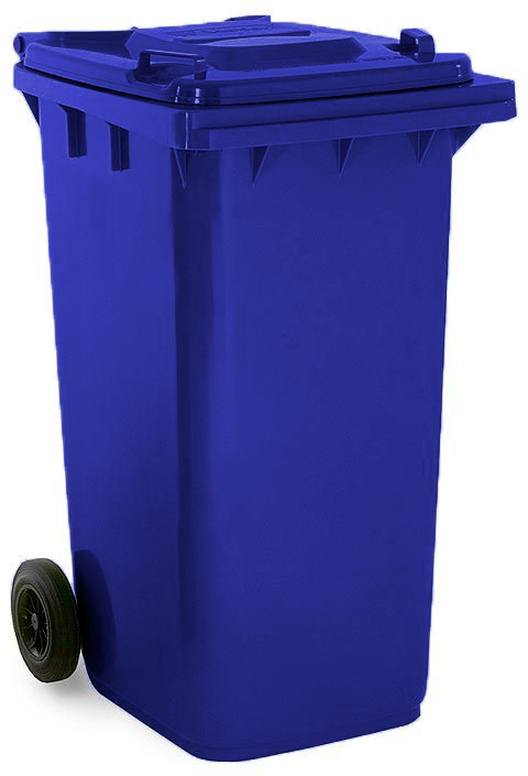 Sapphire Blue Wheelie Bin - 240 Litre