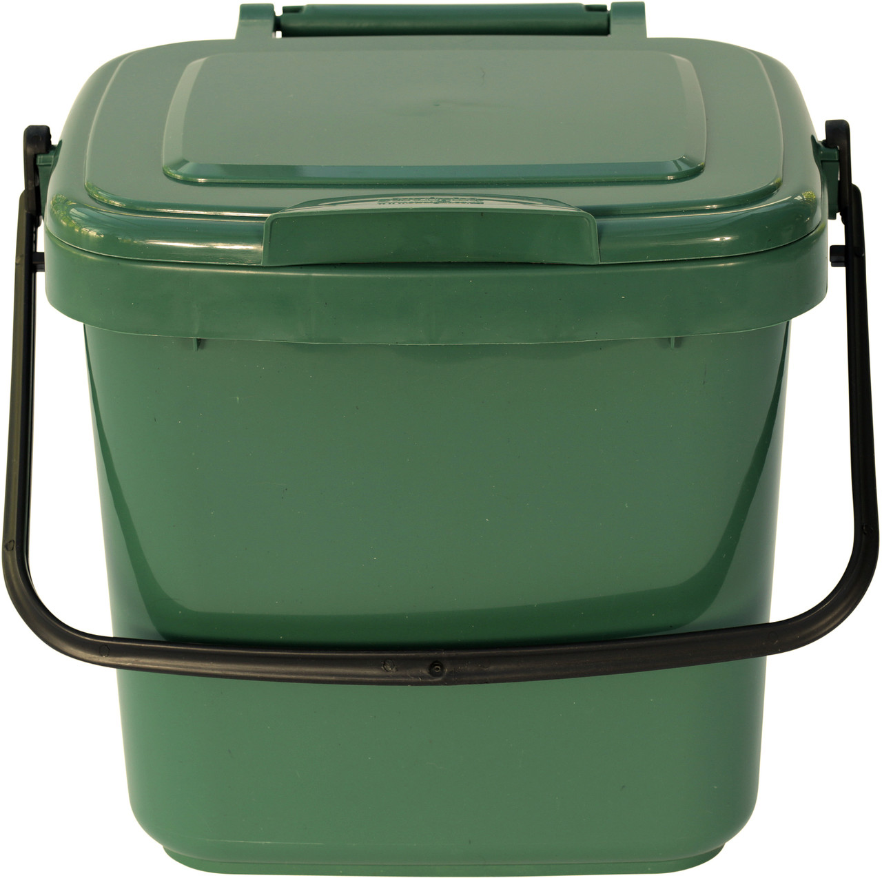 Kitchen Food Waste Caddy - 7 Ltr - Green - Wheelie Bin Warehouse