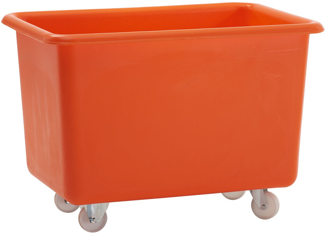 Plastic Container Truck - 320 Ltr - Orange