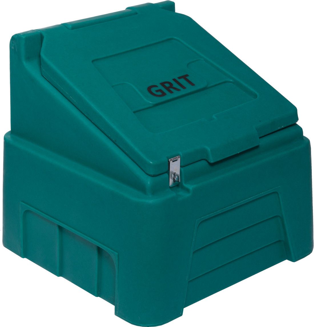 Grit Bin with Lock - 200 Ltr - Forest Green