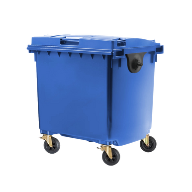 Blue Wheelie Bin - 1100 Litre
