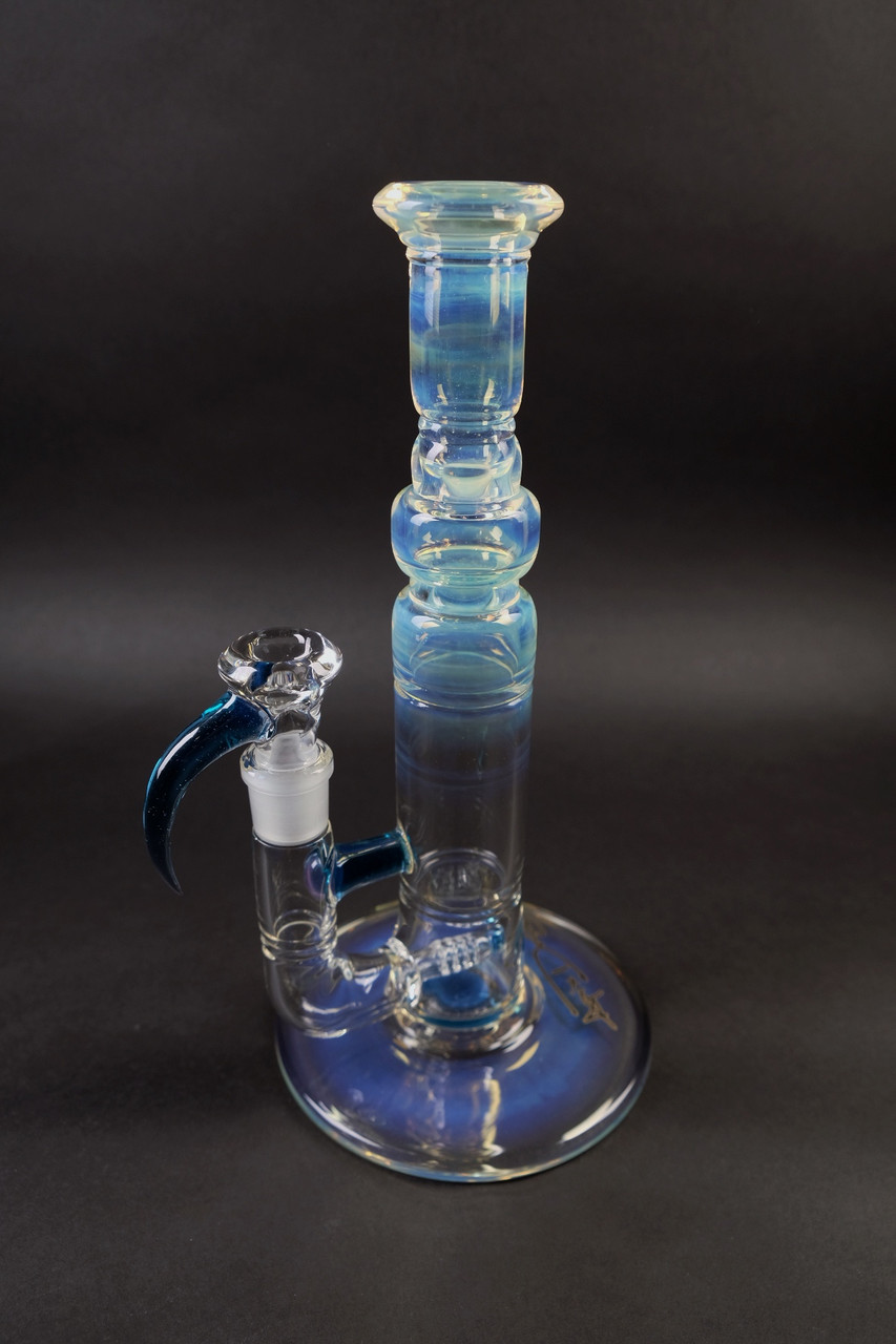 Marina Blue Fumed Mini Tube Stemline 18mm