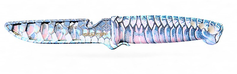 4" Evolution Bait Knife Tarpon - Evolution Tackle