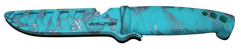 4" Bait Knife Seafoam Reaper - Evolution Tackle
