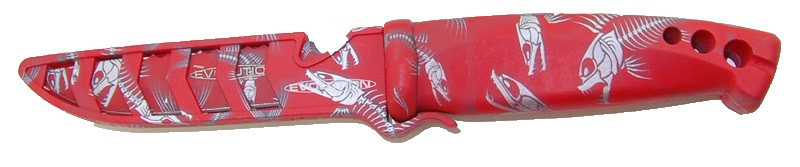 4" Evolution Bait Knife Red Reaper - Evolution Tackle