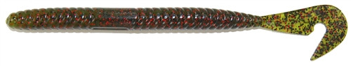 7.5" Burner Worm Worm Watermelon Red - Gambler Lures