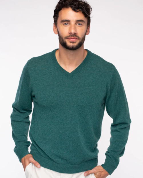 Alashan Cashmere 100 Cashmere Classic V Neck Pullover Island Pursuit